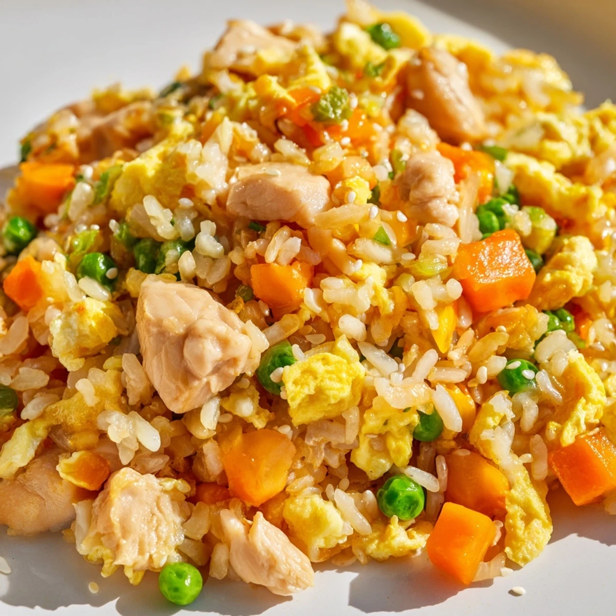 Authentic Chicken Fried Rice | Quick Asian-Style Stir-Fry