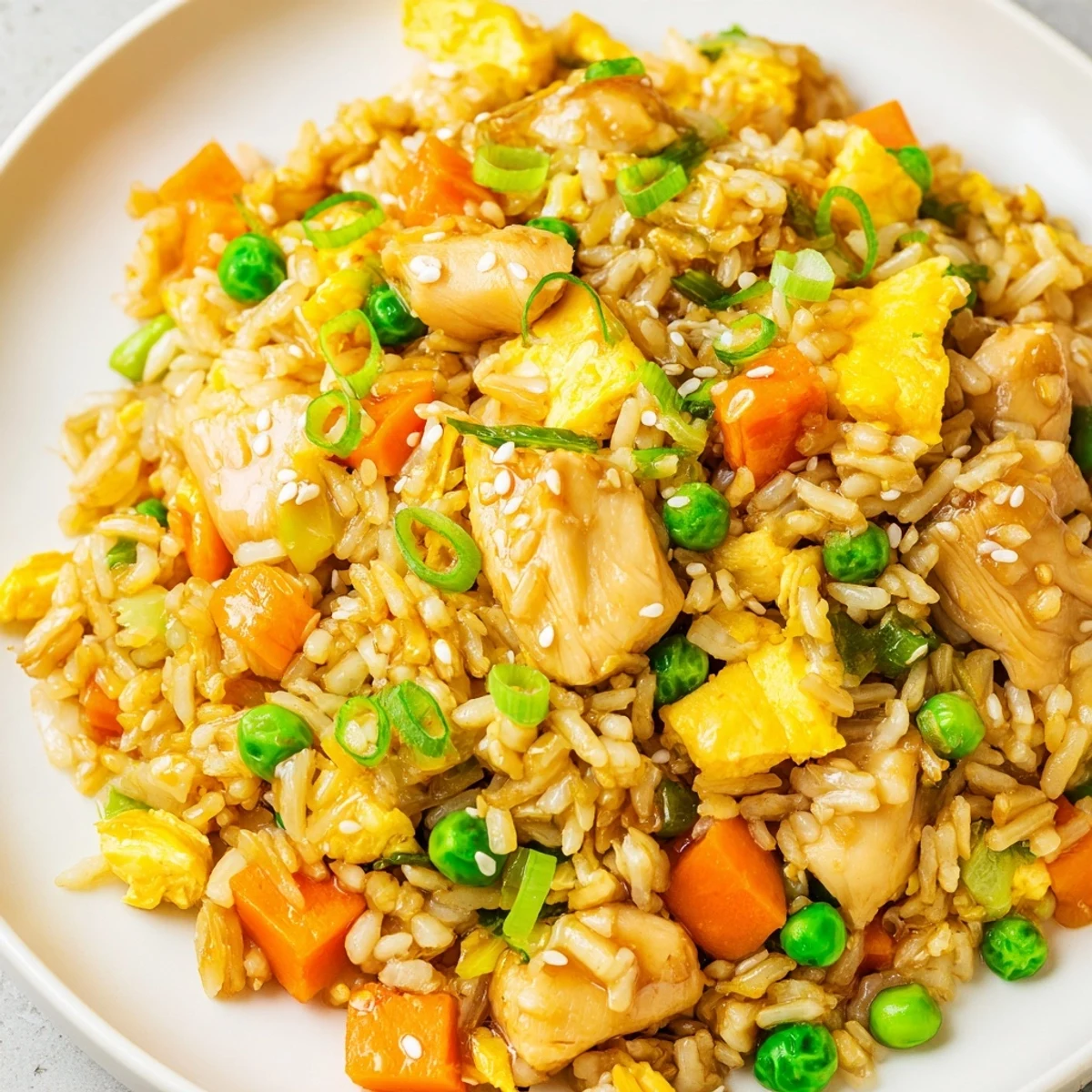 Authentic Chicken Fried Rice | Quick Asian-Style Stir-Fry